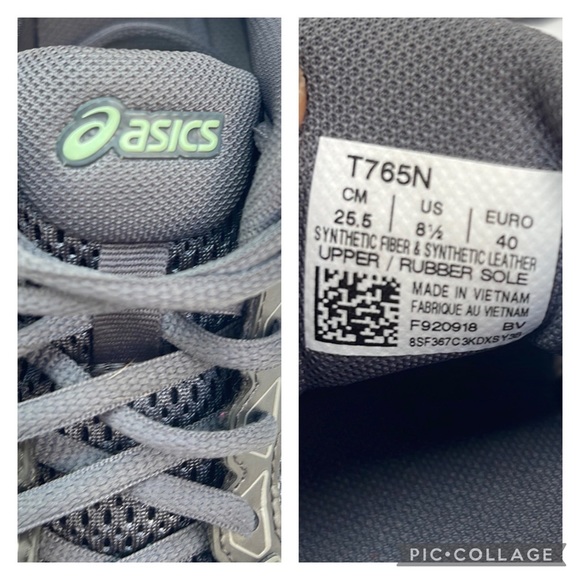 Asics | Shoes | Asics Gray Mint Green Gel Sneakers | Poshmark